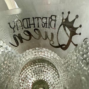 SPECIAL PURCHASE Birthday Queen Ultimate Bedazzled Pimp Chalice. Bling ...