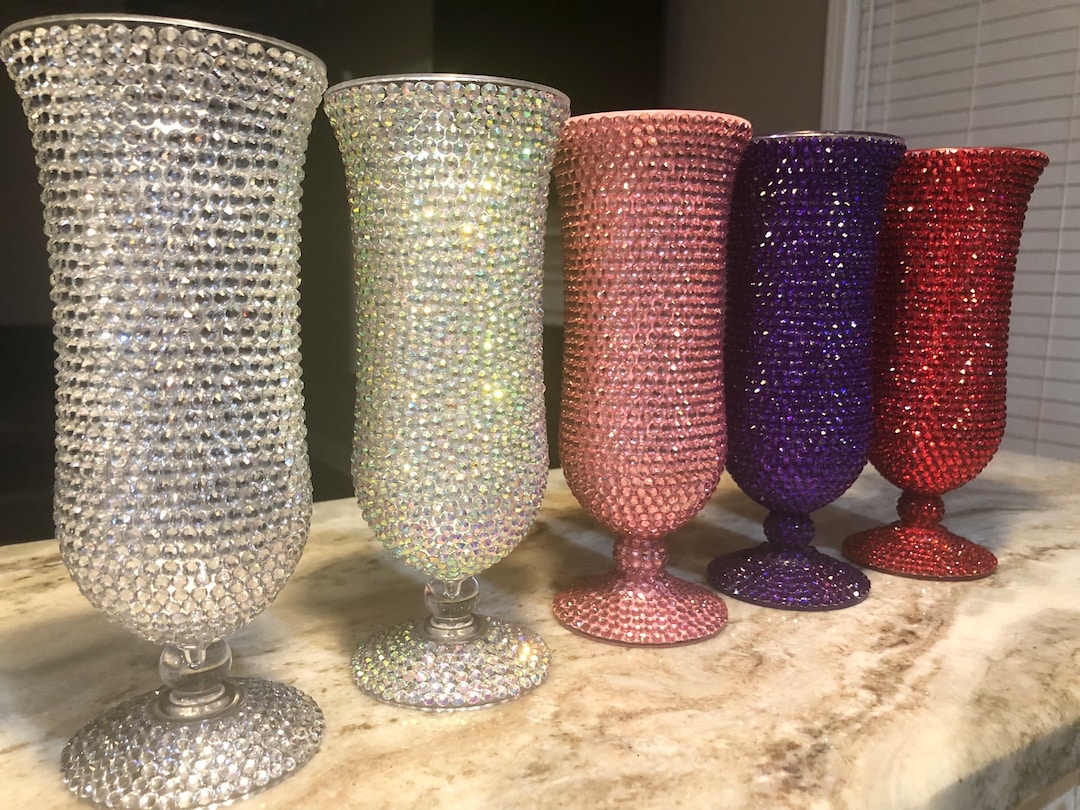 Bling Cocktail Cup 15 Fl Oz. Bedazzled Cup. Bling Goblet. Acryllic ...