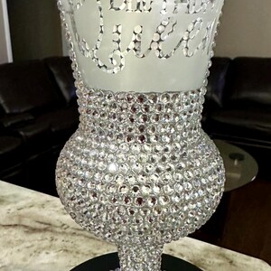 SPECIAL PURCHASE Birthday Queen Ultimate Bedazzled Pimp Chalice. Bling ...