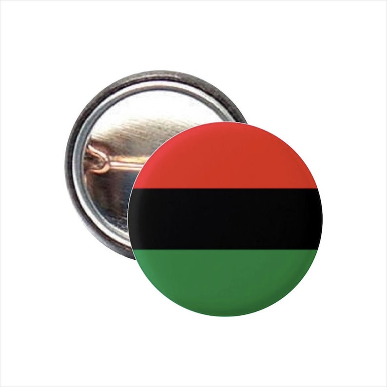 Pan African Flag of the UNIA African American Poc BLM Pin - Etsy