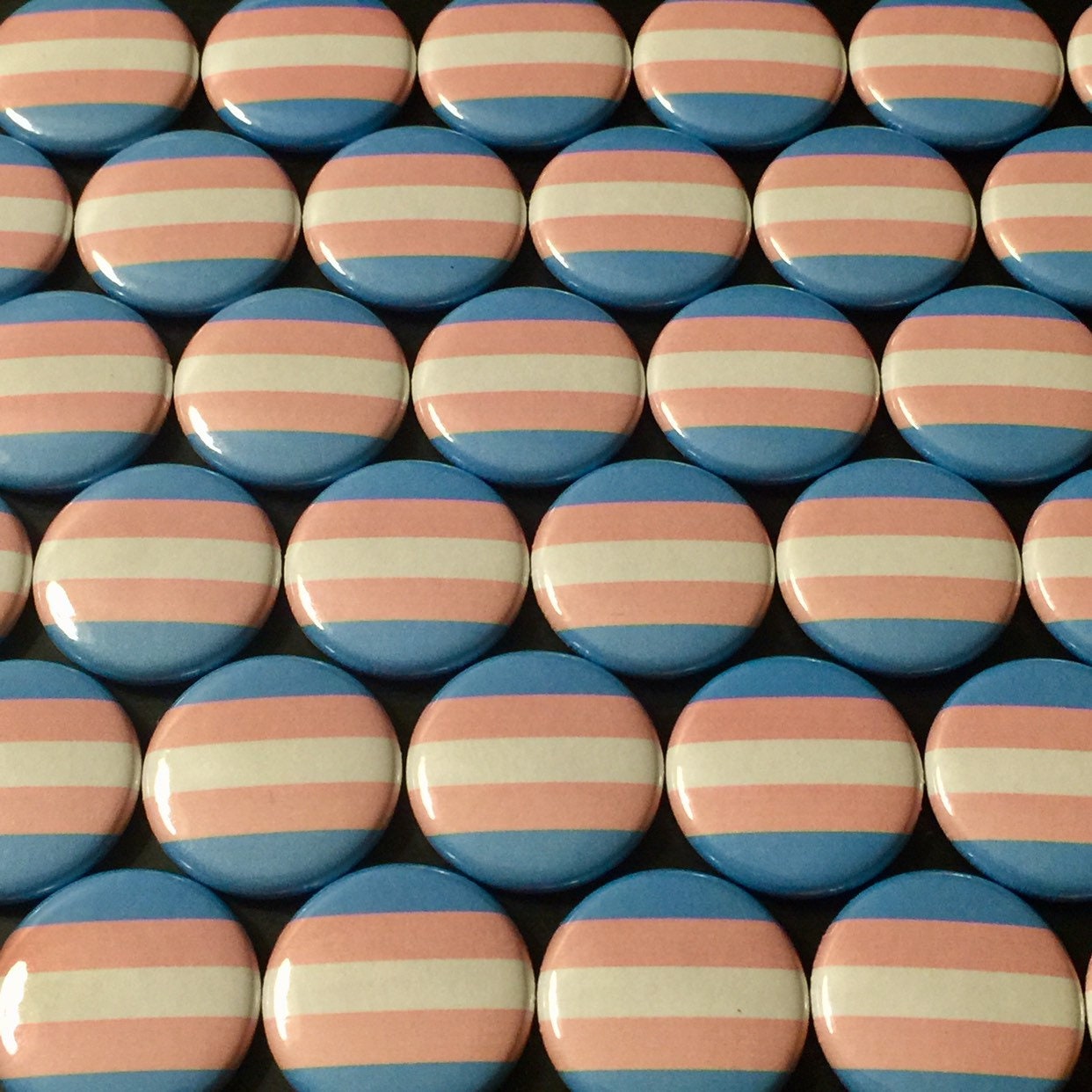Transgender Trans Classic Pride Flag Pin Badge Pinback Button - Etsy