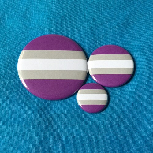 Lgbtq Rainbow Classic Pride Flag Pin Badge Pinback Button Etsy