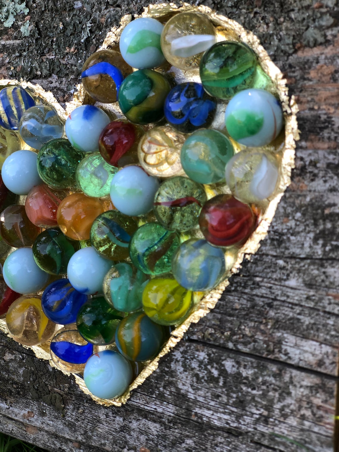 Marble Heart - Etsy