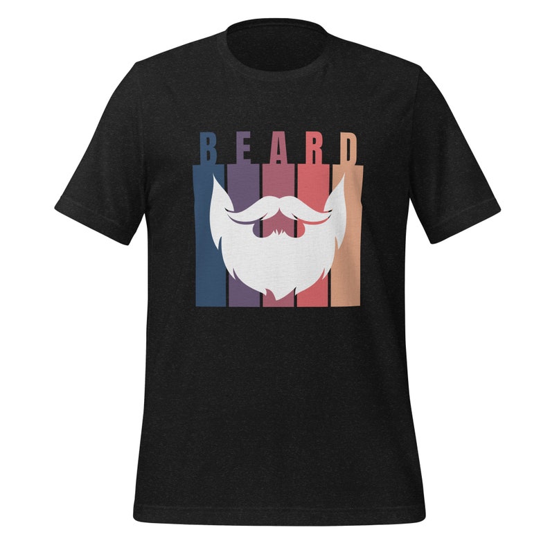 Beard Shirt for Men, Bald and Bearded Mens Tees, Shaved Head, Long ...