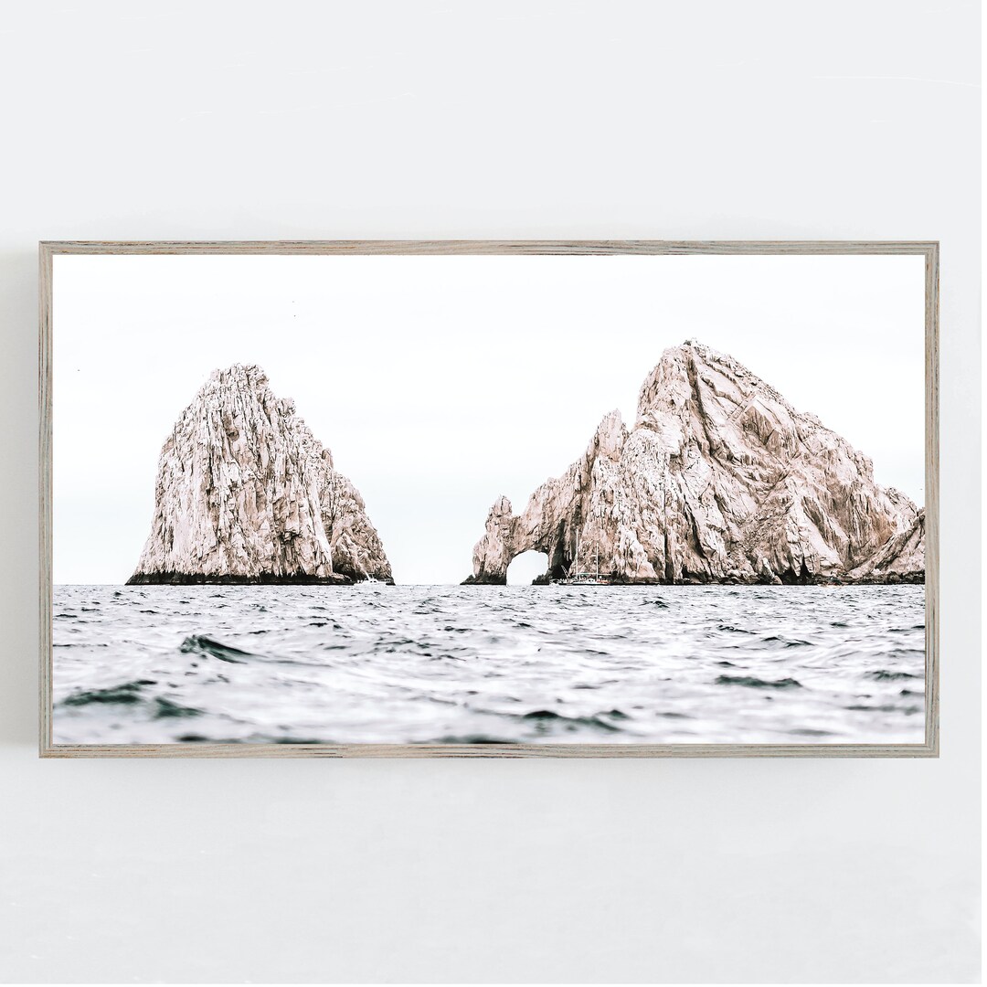 Samsung Frame TV Art, Cabo San Lucas Wall Art, Arch in Ocean, Mexico ...