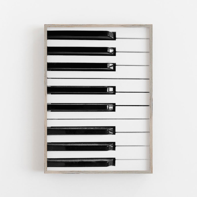 Piano Key Art - Etsy
