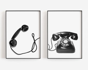 Phone Wall Art | Etsy
