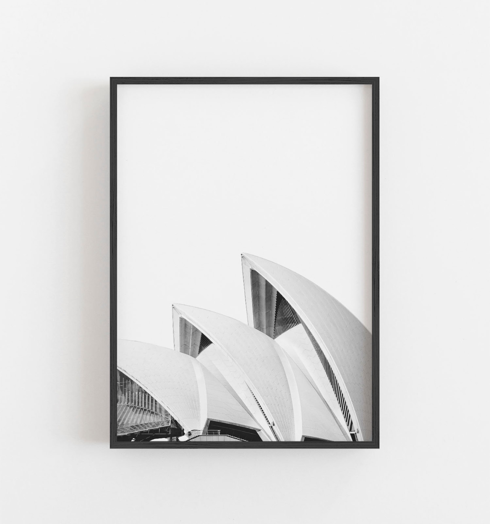 Sydney Opera House Print, Australia Wall Art, Black and White Art ...