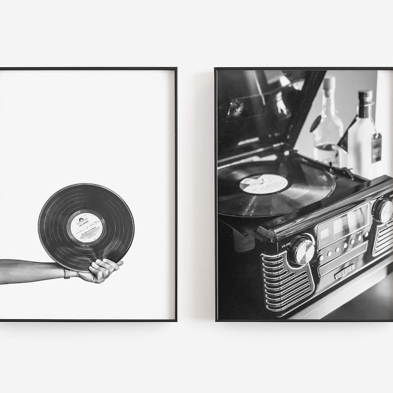 Vinyl Record Art - Etsy