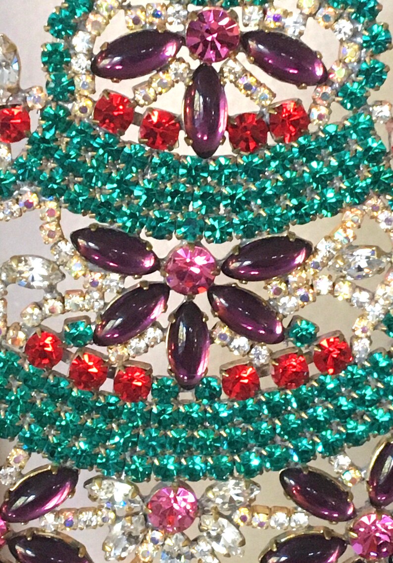 Large 8.25 Czech Rhinestone Tree Vintage Rhinestone Tree - Etsy