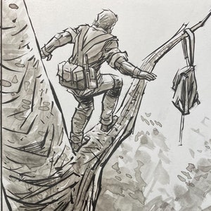 INKTOBER 2024 DAY 1 // BACKPACK : Metal Gear Solid Inspired Ink Drawing ...