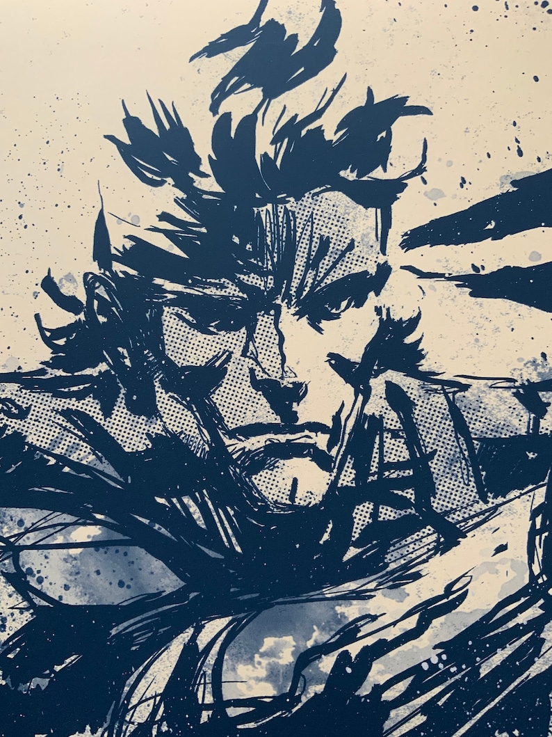Solid Snake and Otacon 12 X 18 Giclee Poster Print - Etsy