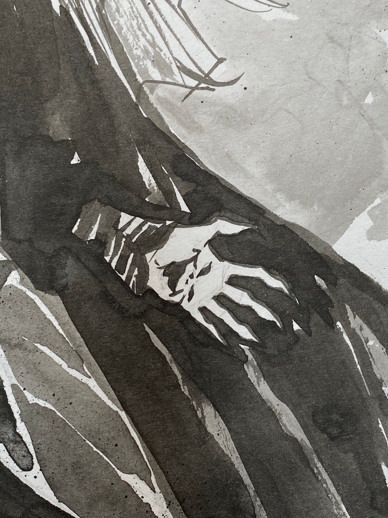 Vampire Hunter D - Original Art Sketch 9” X 12” - Etsy
