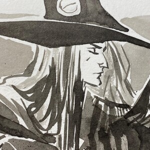 Vampire Hunter D - Original Art Sketch 9” X 12” - Etsy