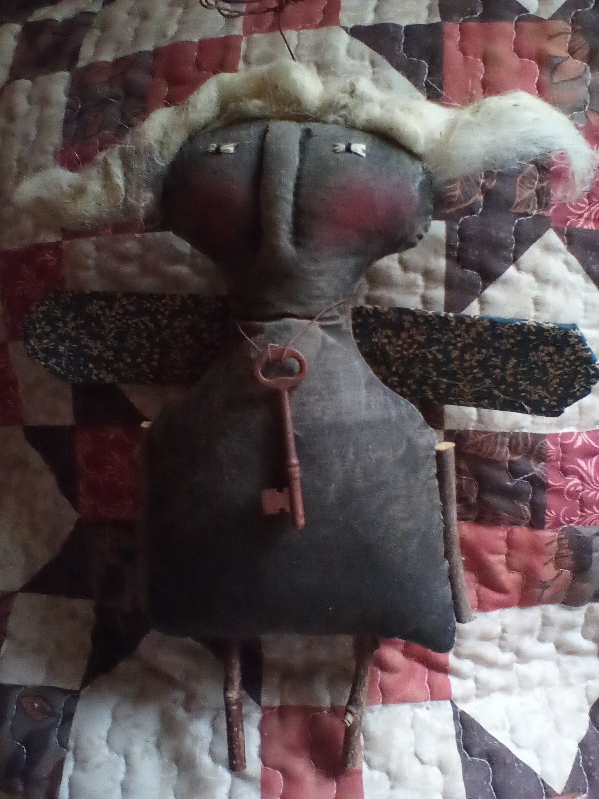 Original Extreme Primitive Angel Soft Sculpture Doll One of a Kind - Etsy