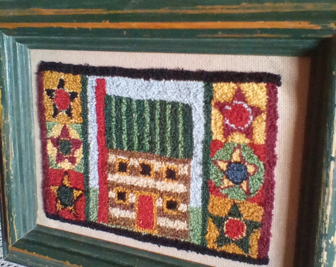 Pimitive Punchneedle Pattern Hitch Your Wagon to a Star - Etsy Canada