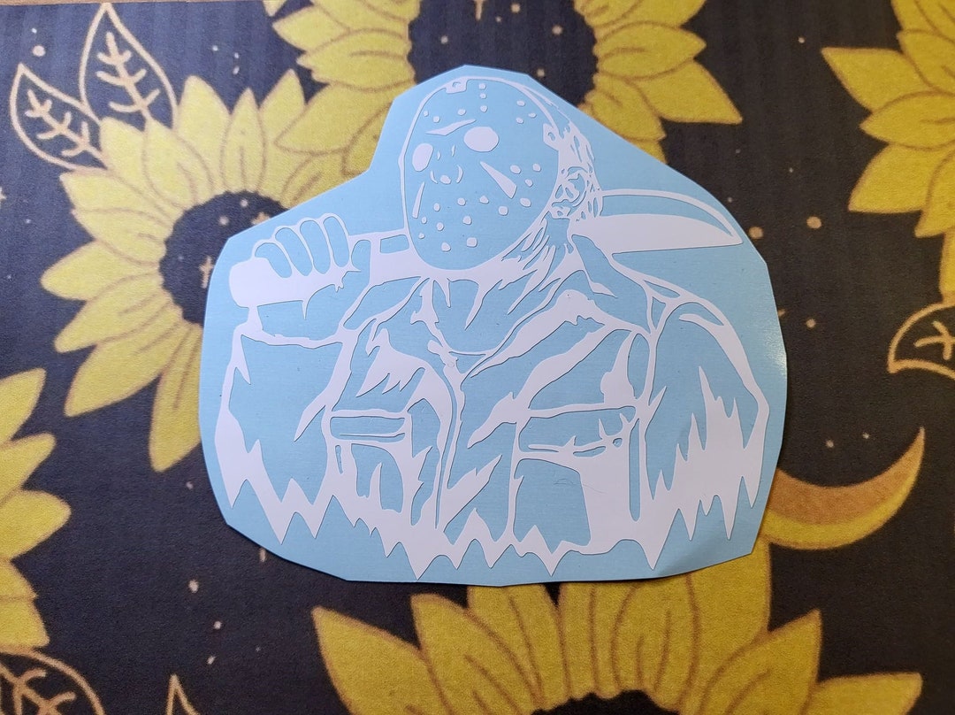 Jason Voorhees Decal - Etsy
