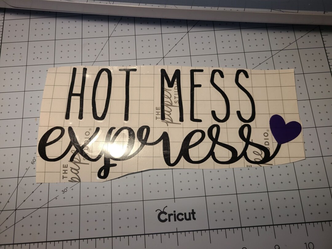 Hot Mess Express Decal - Etsy