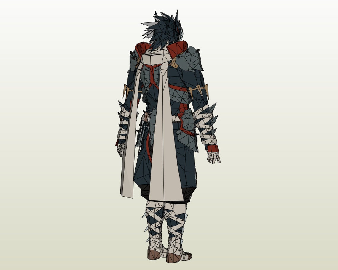 Monster Hunter GU Low Rank - G Rank Silverwind Nargacuga Male ...