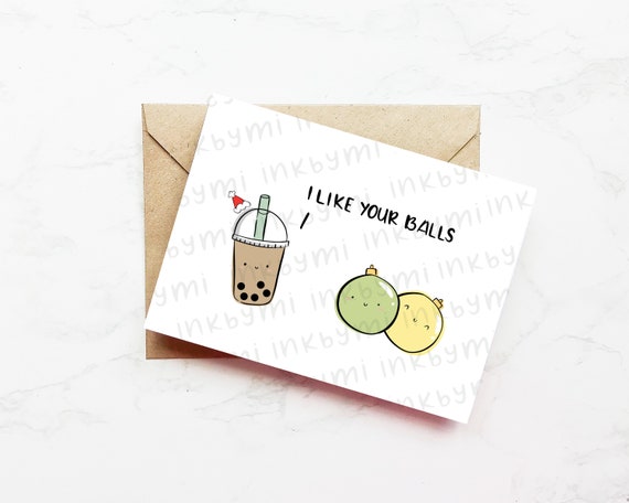 Bubble Tea Card Boba Tea Card Tea Card BBT Card Boba | Etsy
