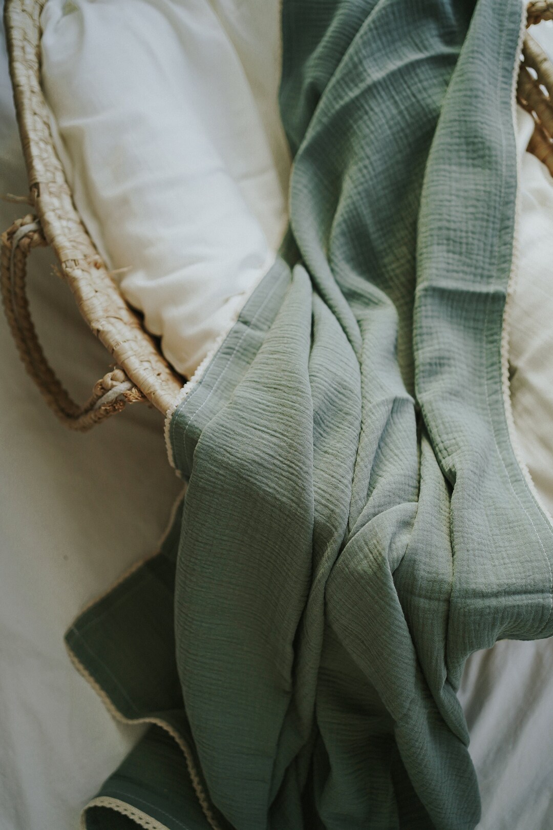 Soft Kids Blankets • Organic Muslin Oeko-tex Standart • Newborn Infant ...