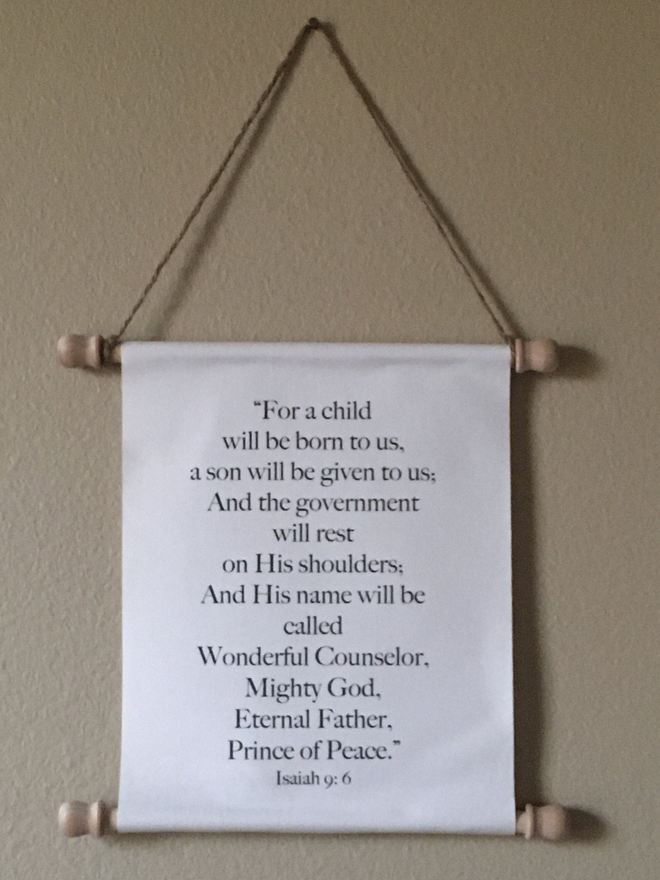 The memory scrolls For a child will be born to | Etsy