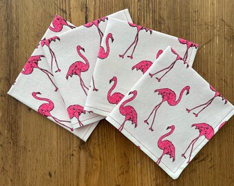 Flamingo Cocktail Napkins - Etsy