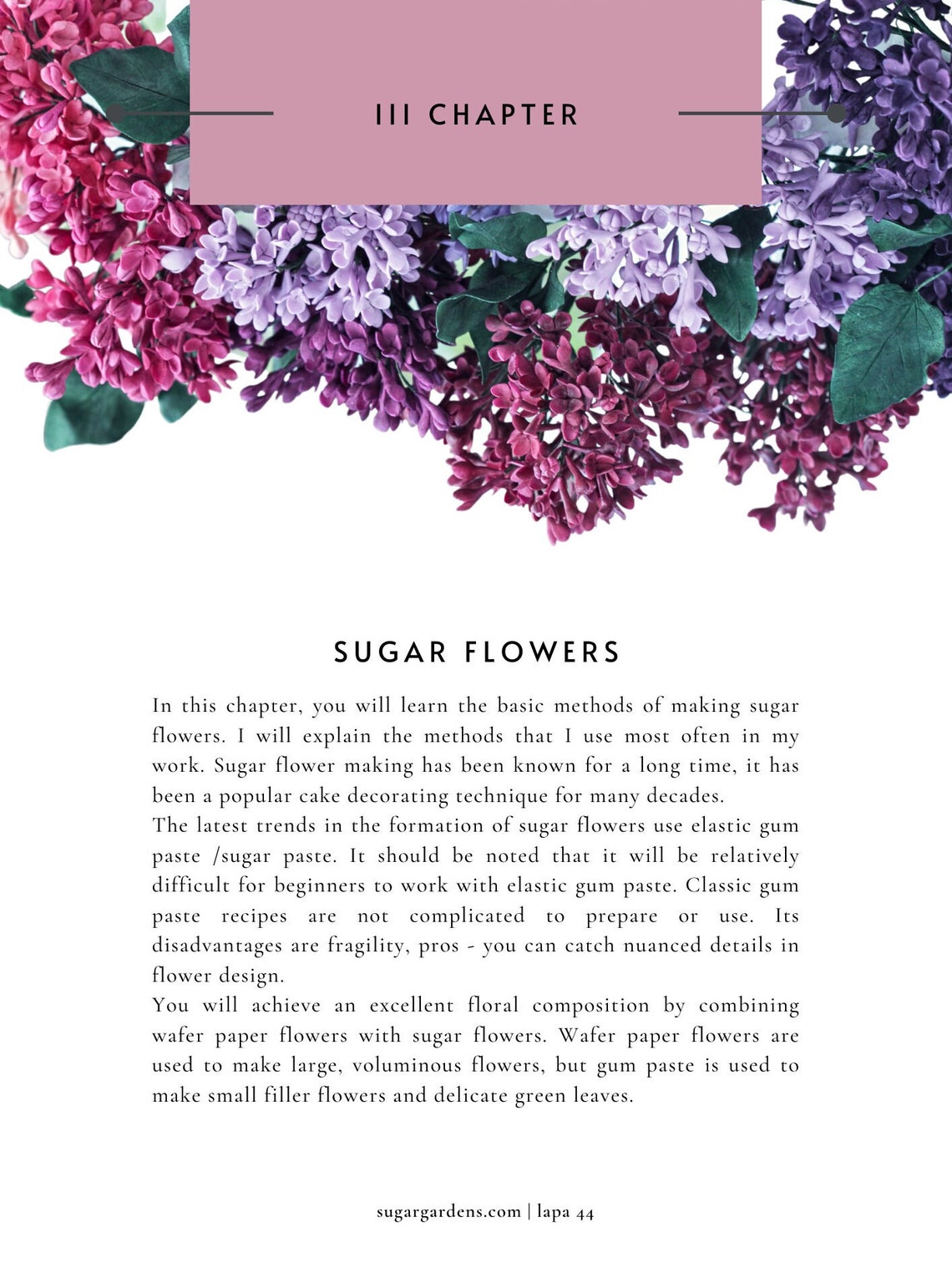 Pdf WAFER PAPER FLOWERS Tutorial Wafer Paper Flowers Cake - Etsy