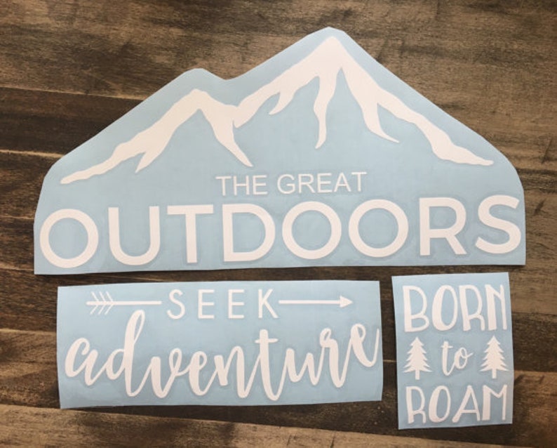 Adventure Decal Travel Explore - Etsy