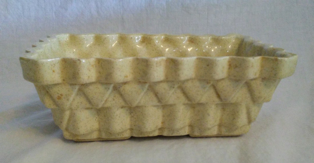 Yellow Ungemach Pottery Co. UPCO Flower Planter 101-7 - Etsy