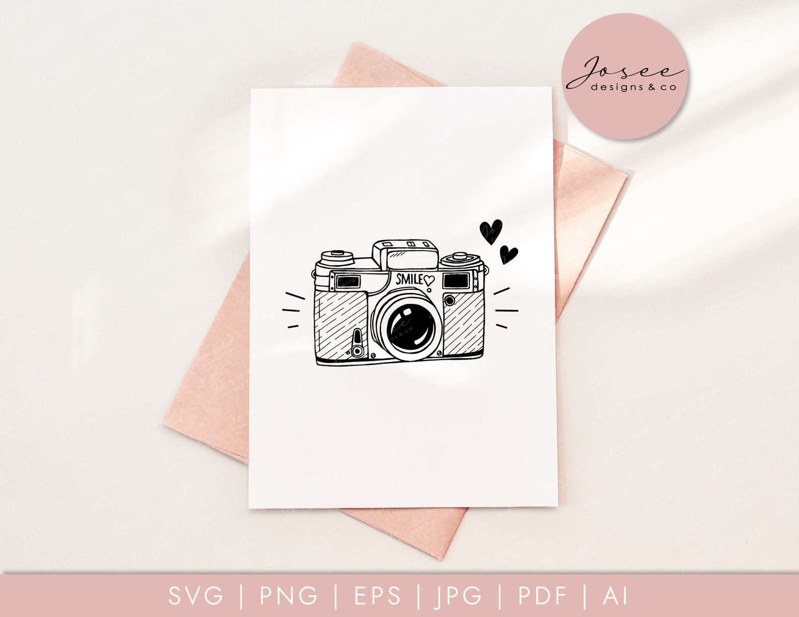 Vintage Camera SVG Doodle Clipart Camera PNG Photography - Etsy