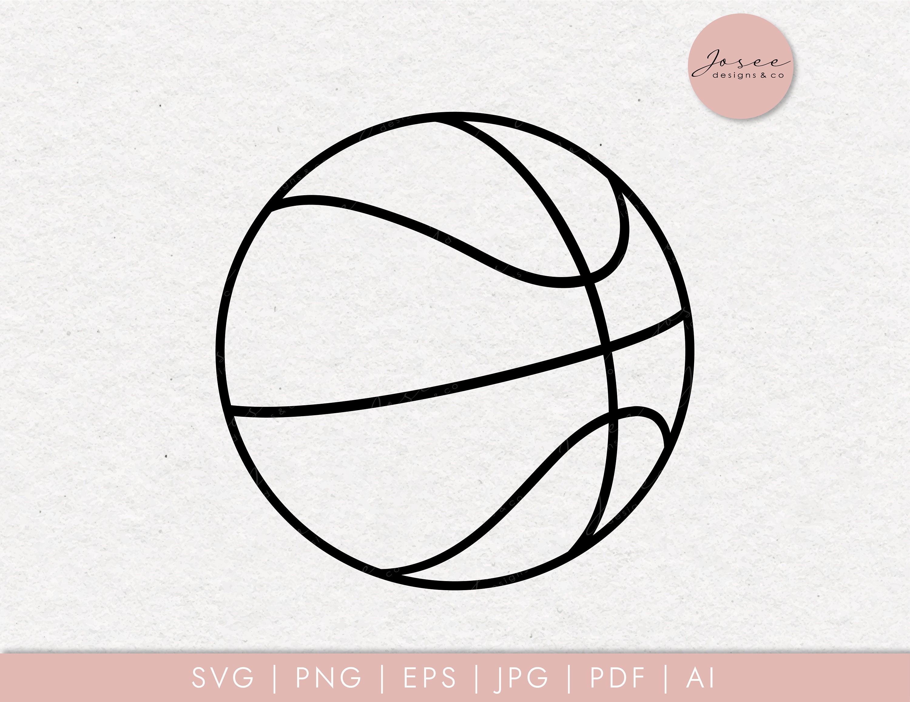 Basketball SVG, Sports Svg Bundle, Basketball Outline, Basketball Png ...