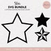 Star Svg Bundle, Star Outline Svg, Star Svg, Star Clipart, Star Cutout ...