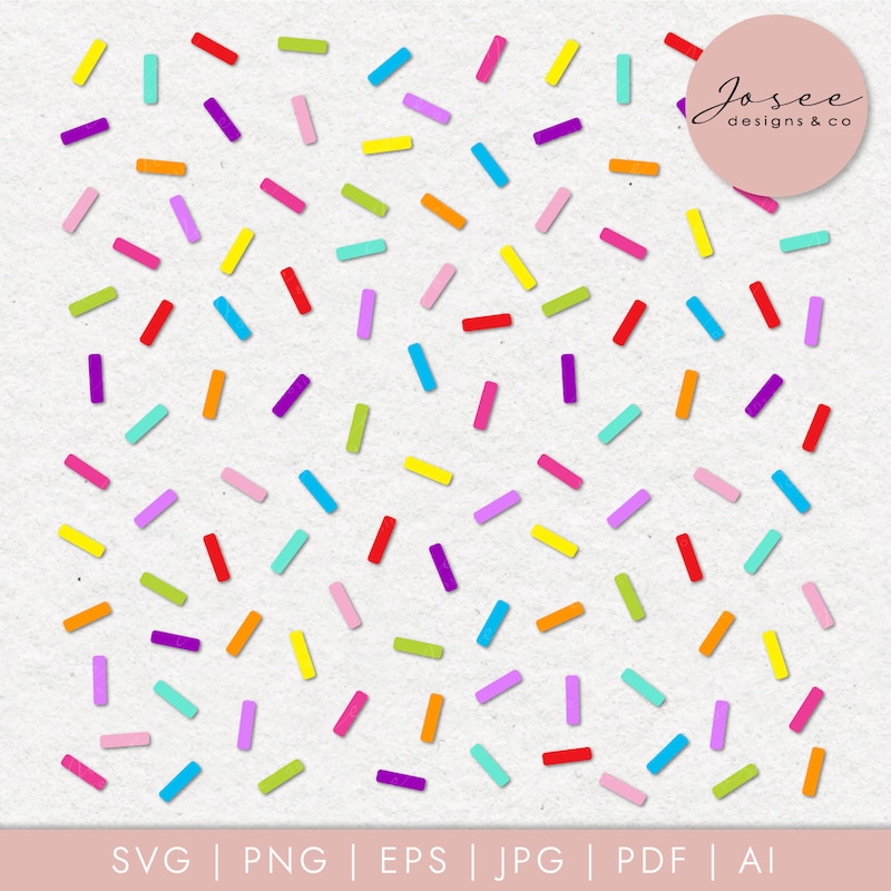 Rainbow Confetti - Etsy