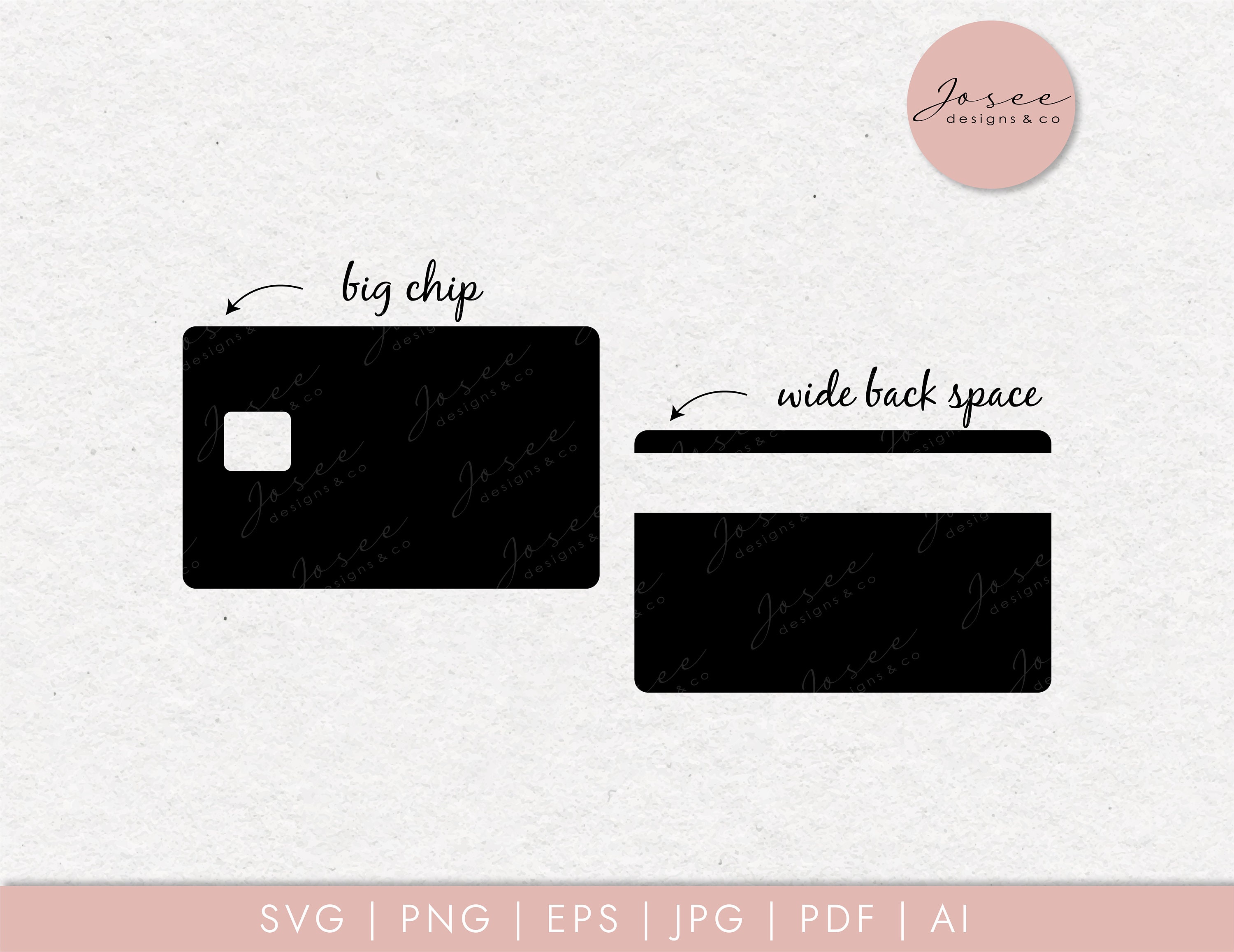 Credit Card Template SVG Debit Card Svg Banking Svg Credit | Etsy Denmark