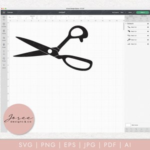 Scissors SVG, Seamstress Svg, Tailor Scissors Svg, Cutting Scissors Svg ...