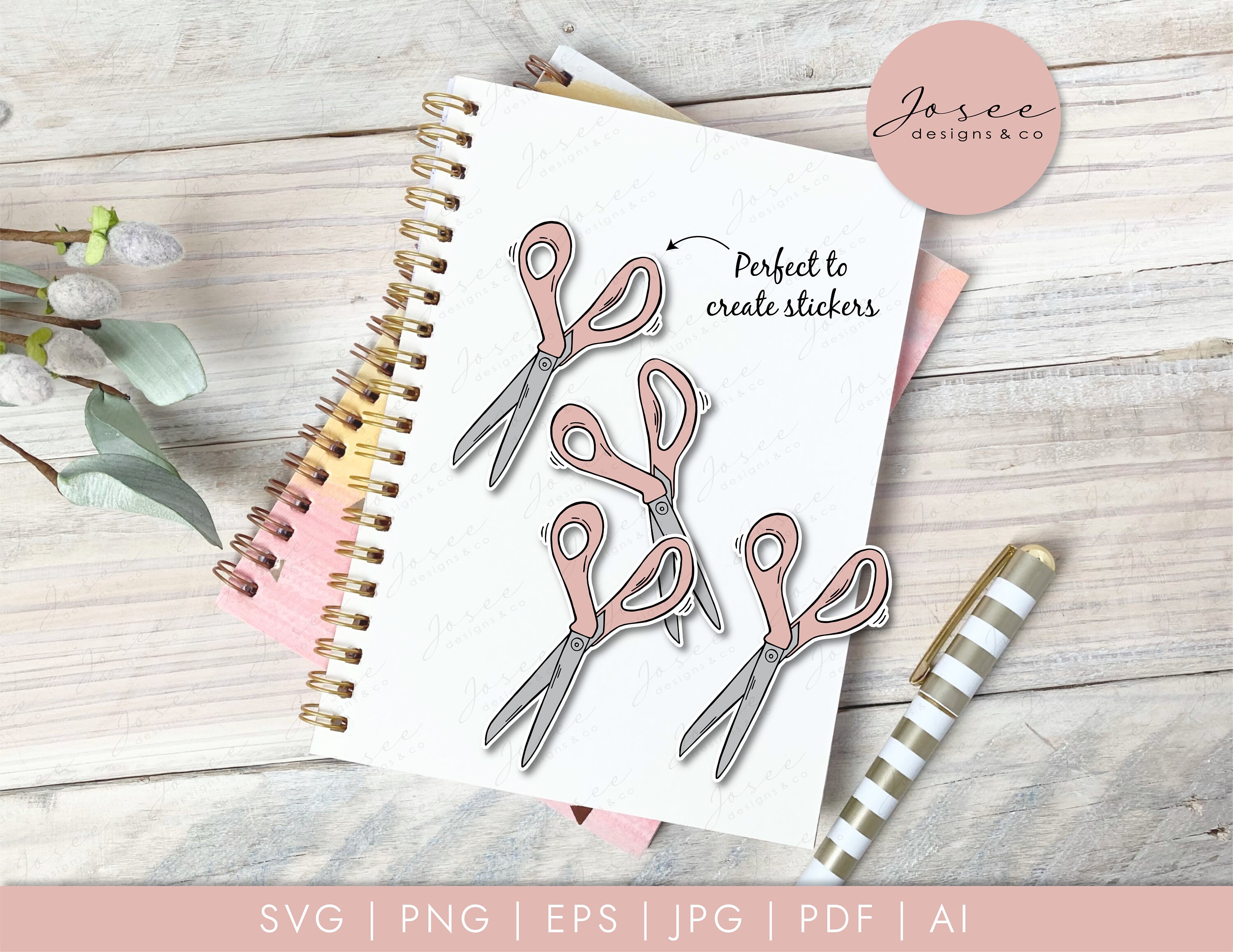 Scissors Svg, Png, Doodle Clipart, Hand Drawn Svg, Scissors Clipart ...