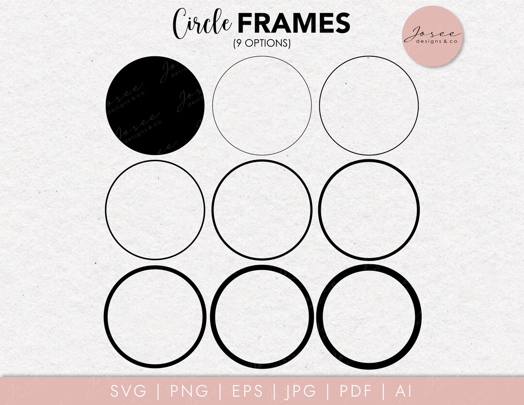 Circle Frame SVG, Circle SVG, Circle SVG, Circle Frame SVG, Circle ...