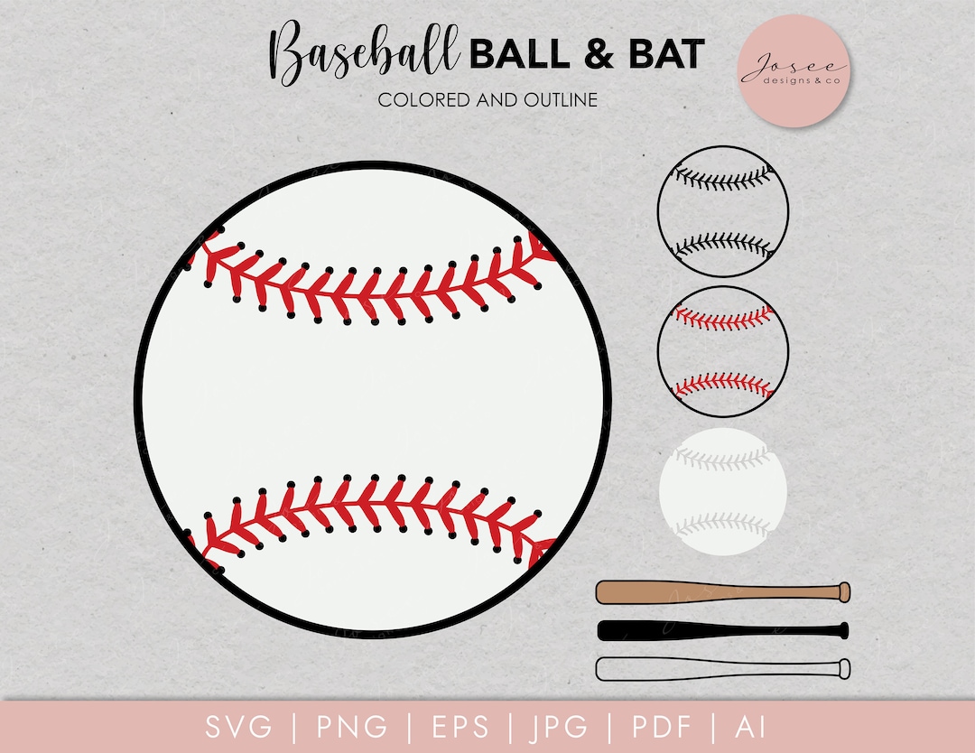 Baseball SVG, Baseball PNG, Baseball Ball, Baseball Bat, Baseball ...