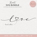 Love SVG, Love, Love Script Svg, Love Cursive Svg, Wedding Svg ...