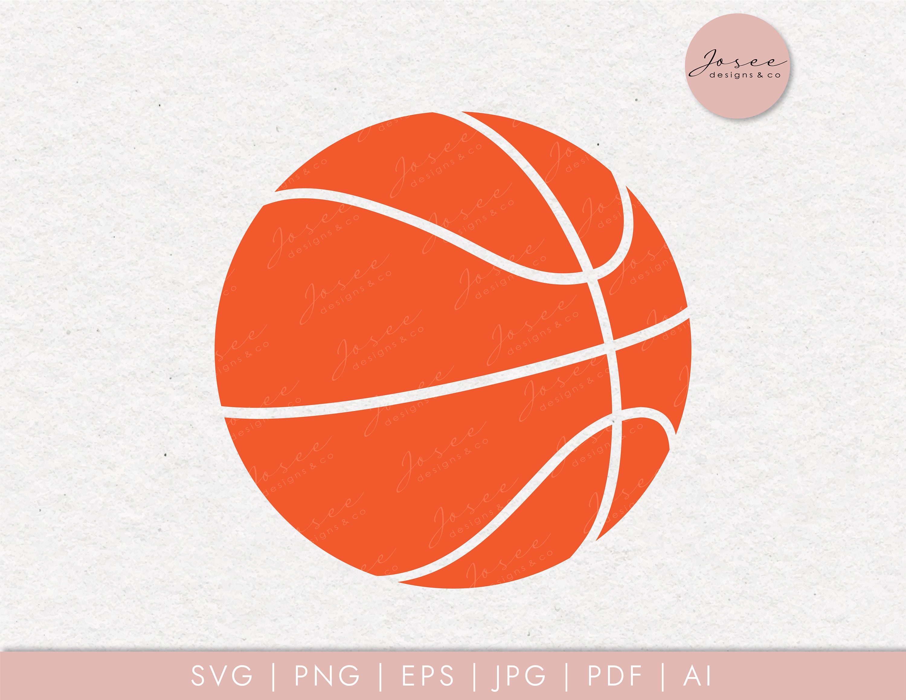Basketball SVG Sports Svg Bundle Basketball Outline - Etsy