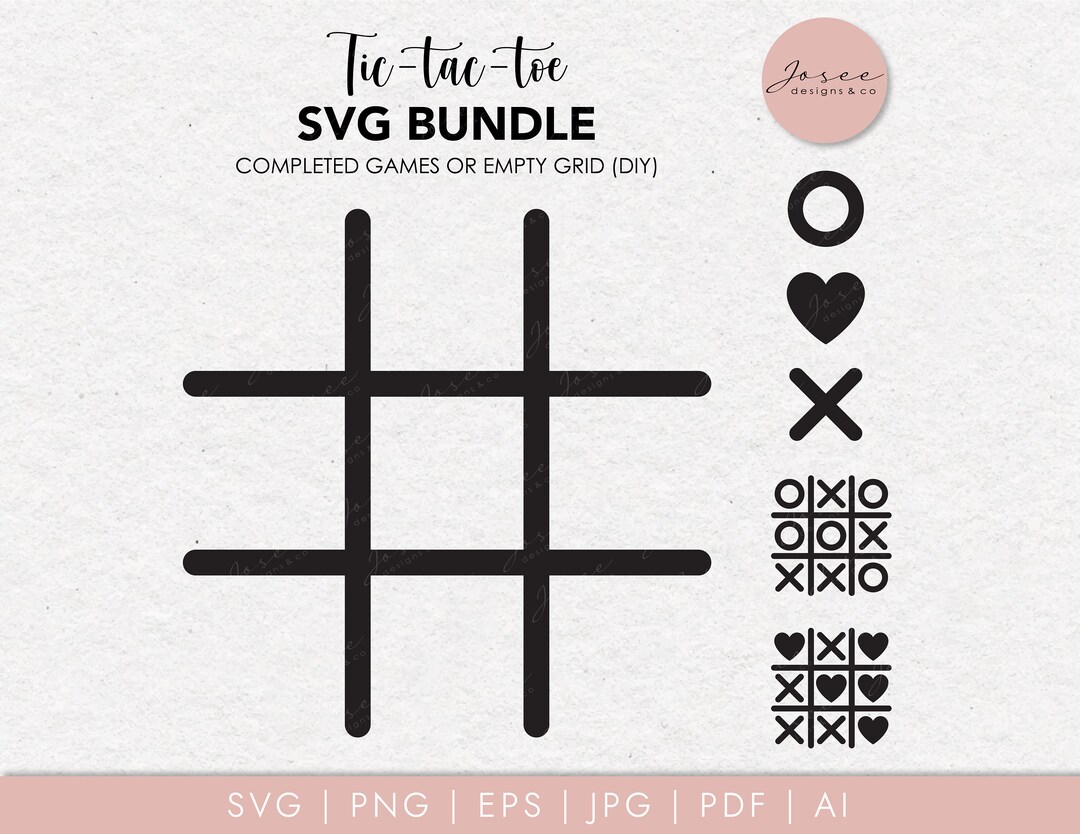 Tic Tac Toe Svg, Tic Tac Toe Board Svg, Tic Tac Toe Grid Svg, Tic Tac ...