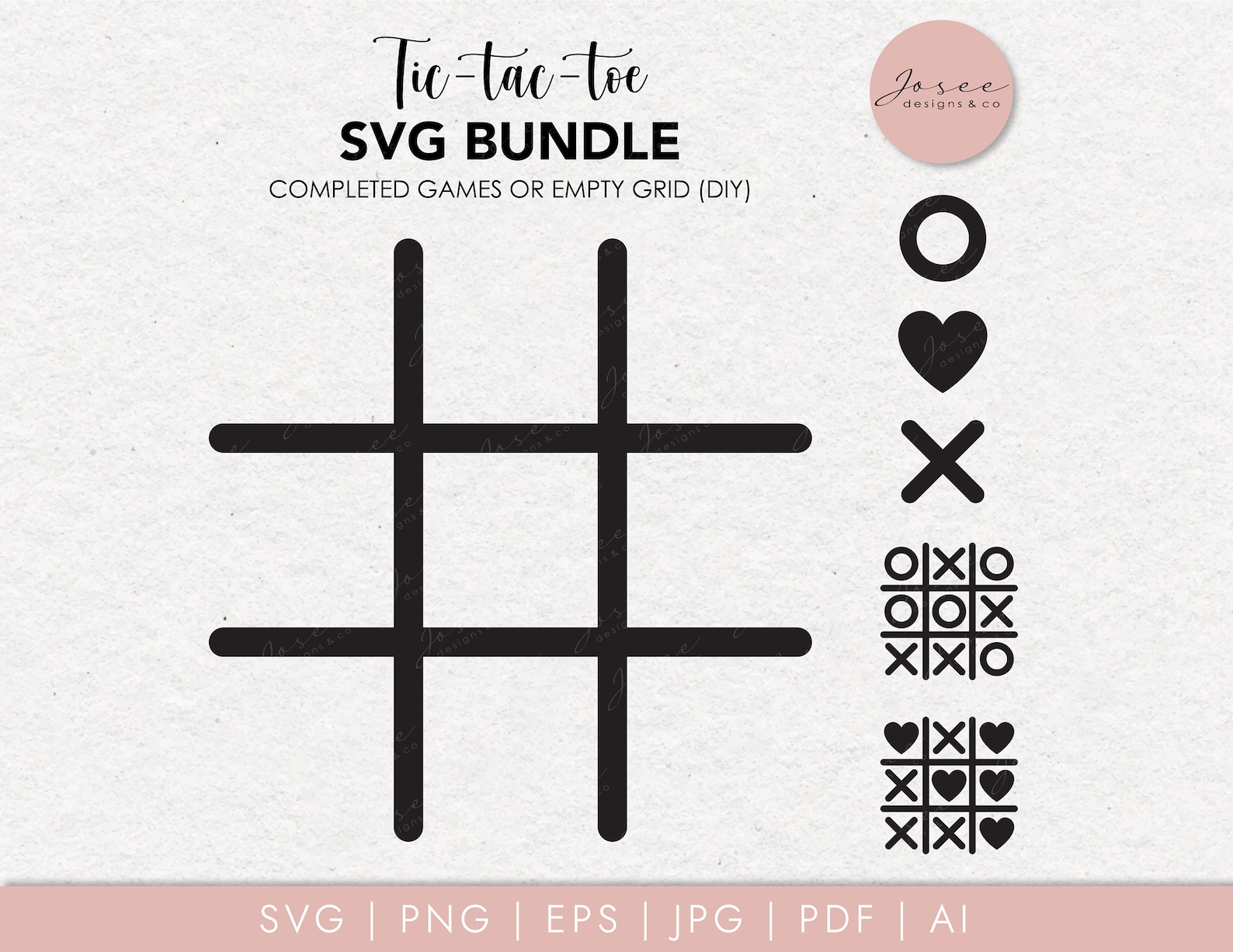 Tic Tac Toe Svg Tic Tac Toe Board Svg Tic Tac Toe Grid Svg - Etsy Canada
