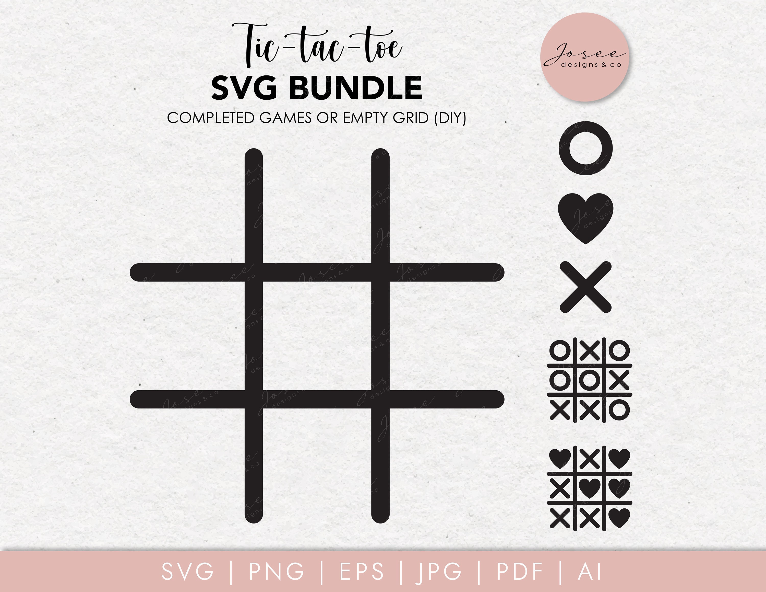 Tic Tac Toe Svg Tic Tac Toe Board Svg Tic Tac Toe Grid Svg - Etsy Canada