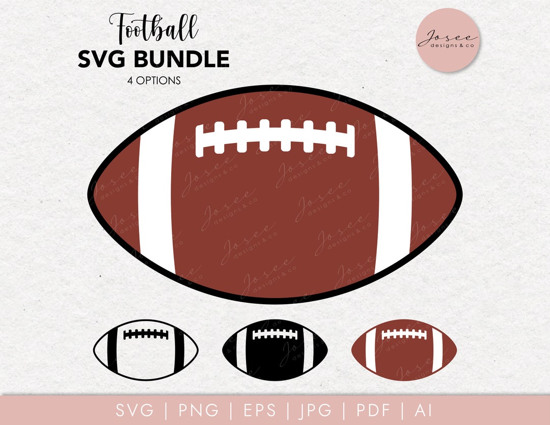 Football SVG, Sports Svg Bundle, Football Outline, Football PNG ...