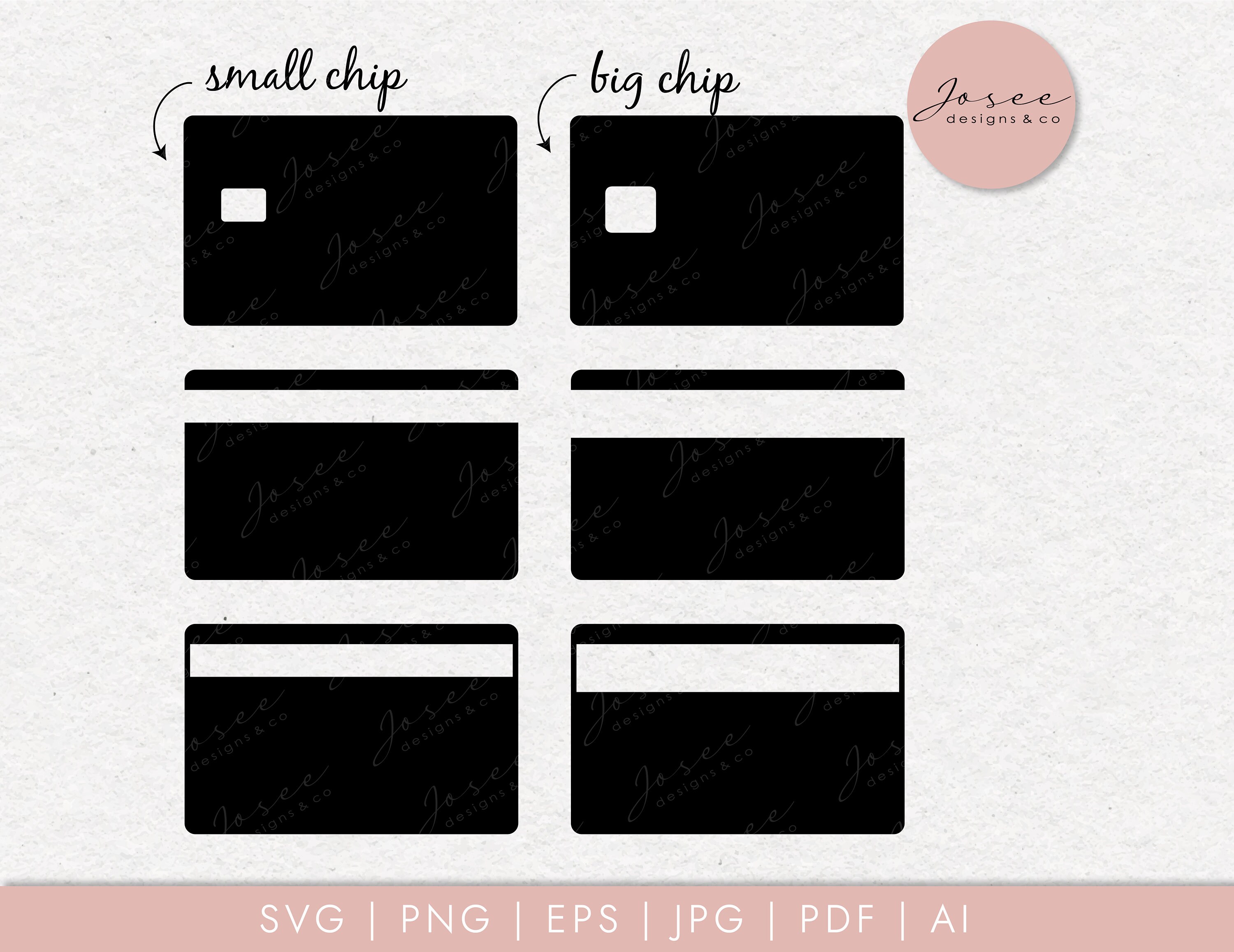 Credit Card Template SVG Debit Card Svg Banking Svg Credit - Etsy