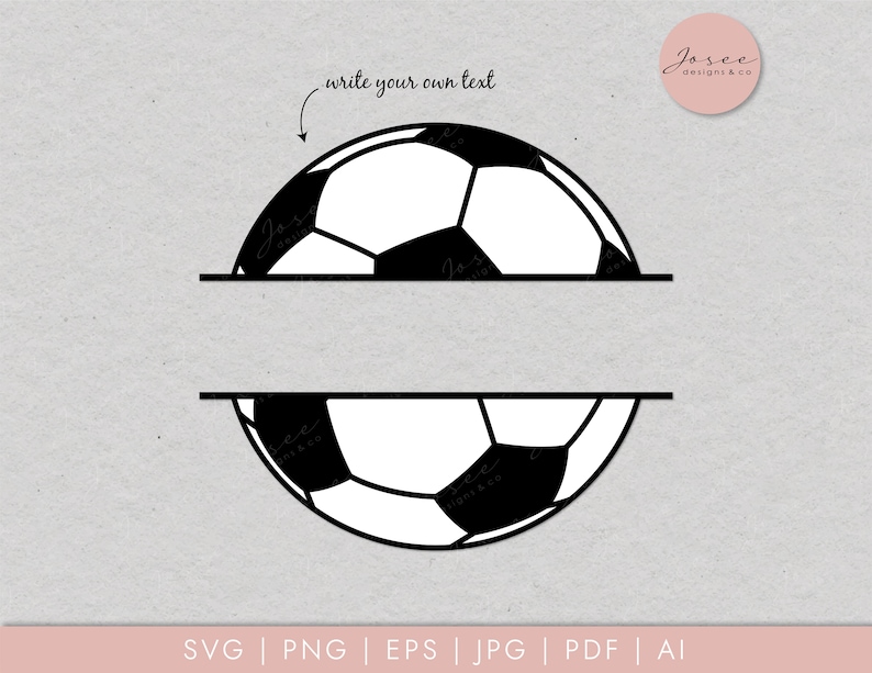 Split Soccer Ball Svg Soccer Ball SVG Futbol SVG Soccer - Etsy