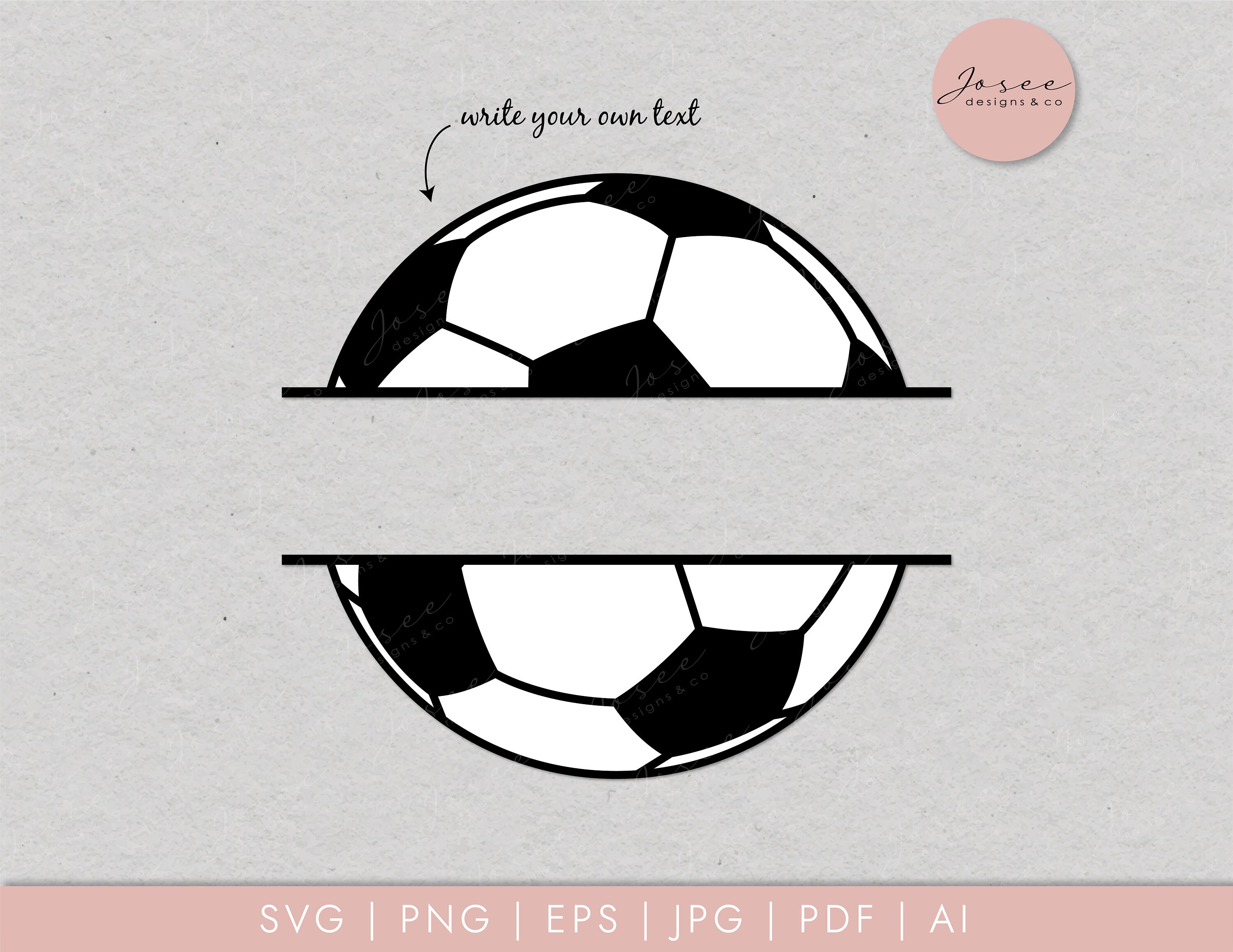 Split Soccer Ball svg Soccer Ball SVG Futbol SVG Soccer - Etsy España