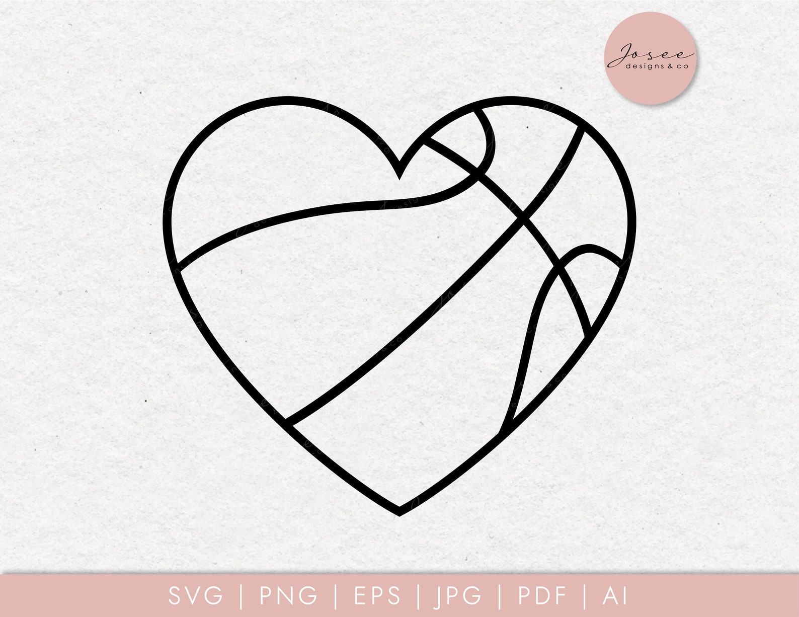 Basketball Heart SVG Sports Svg Bundle Basketball Lover | Etsy