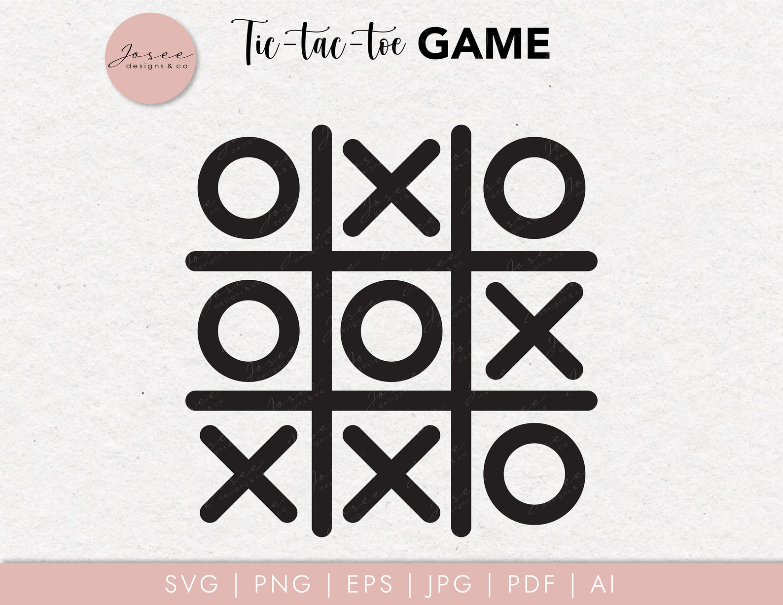 Tic Tac Toe Svg Tic Tac Toe Board Svg Tic Tac Toe Grid Svg - Etsy Canada